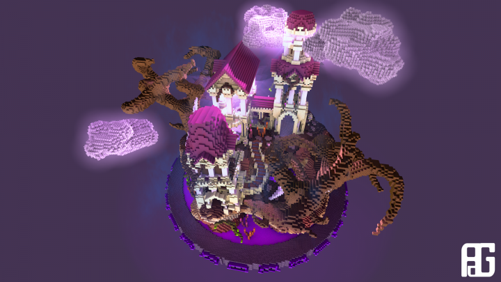 The Purple water Minecraft Map