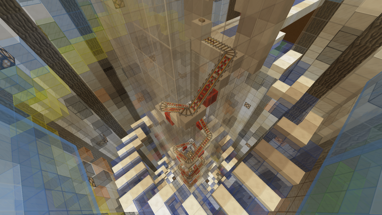 [WIP] Fusion style underground base Minecraft Map