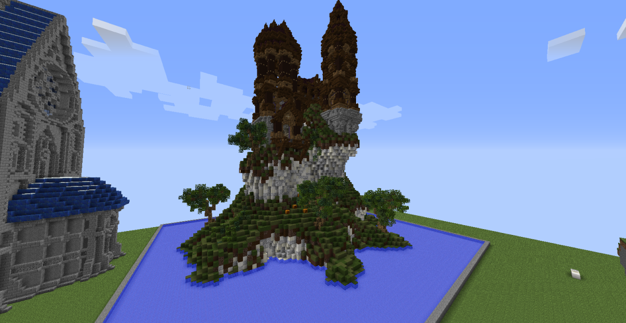 White Cliff Towers [+Download] Minecraft Map