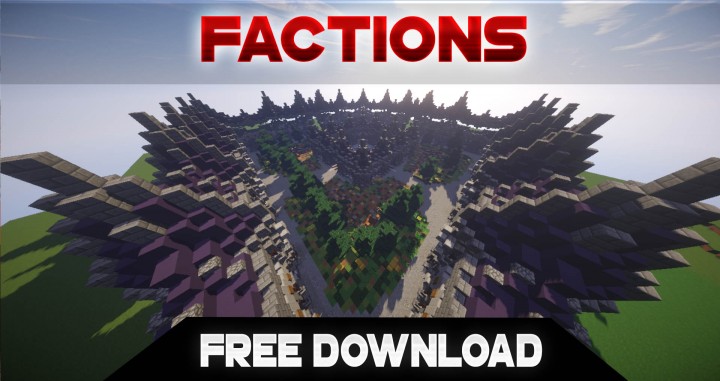 FACTIONS SPAWN [FREE MAP DOWNLOAD] [7] Minecraft Project