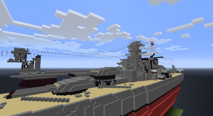 sovetsky soyuz class battleship Minecraft Map