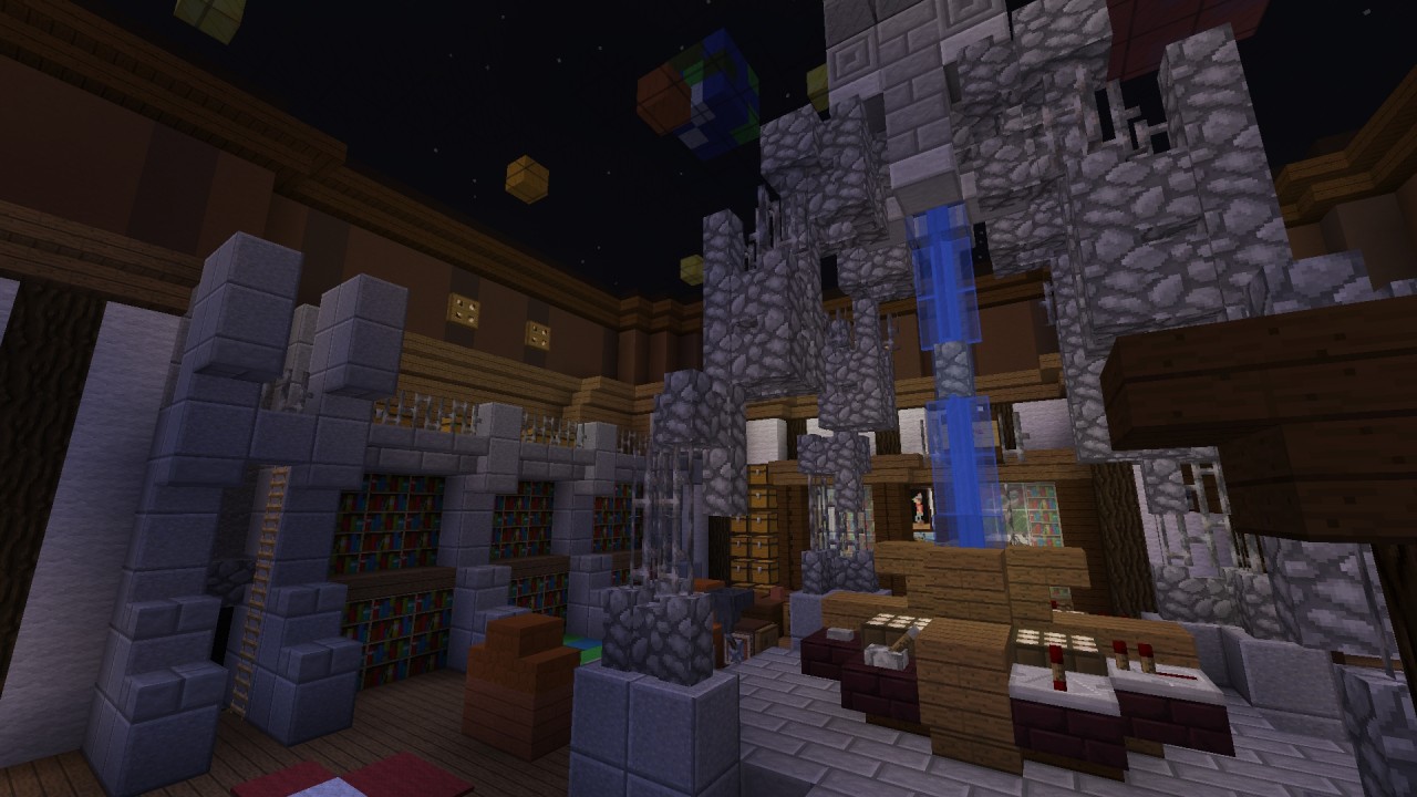 Doctor Who | McGann TARDIS Console Room Minecraft Map