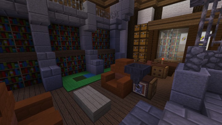 Doctor Who | McGann TARDIS Console Room Minecraft Map