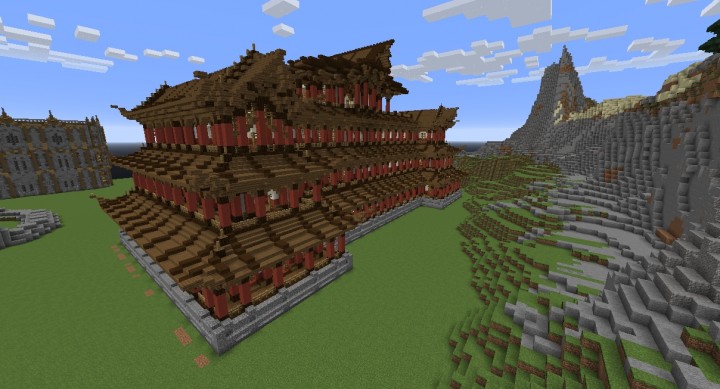 China Temple Minecraft Map