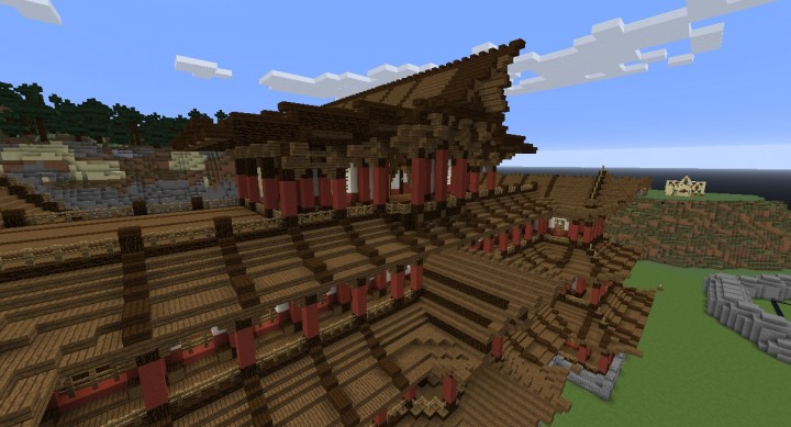 China Temple Minecraft Map