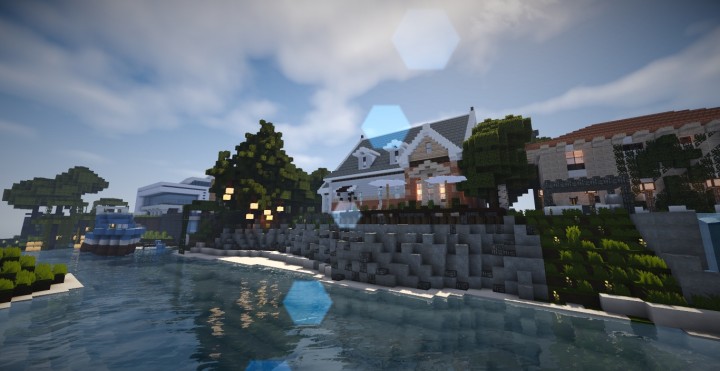 European style house Minecraft Map