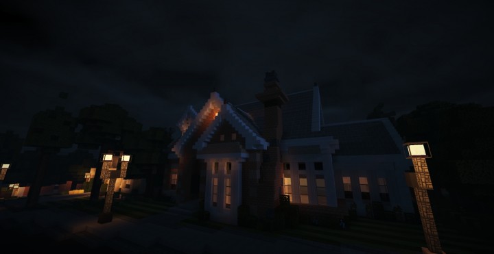 European style house Minecraft Map