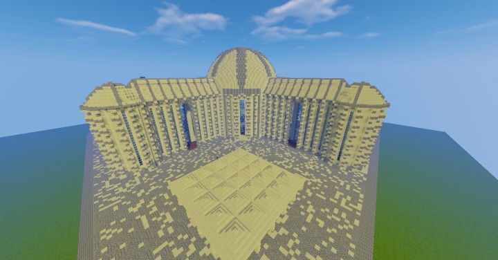 Survival/Factions Spawn Sand (Made by Zufantasy) voor video! Minecraft Map