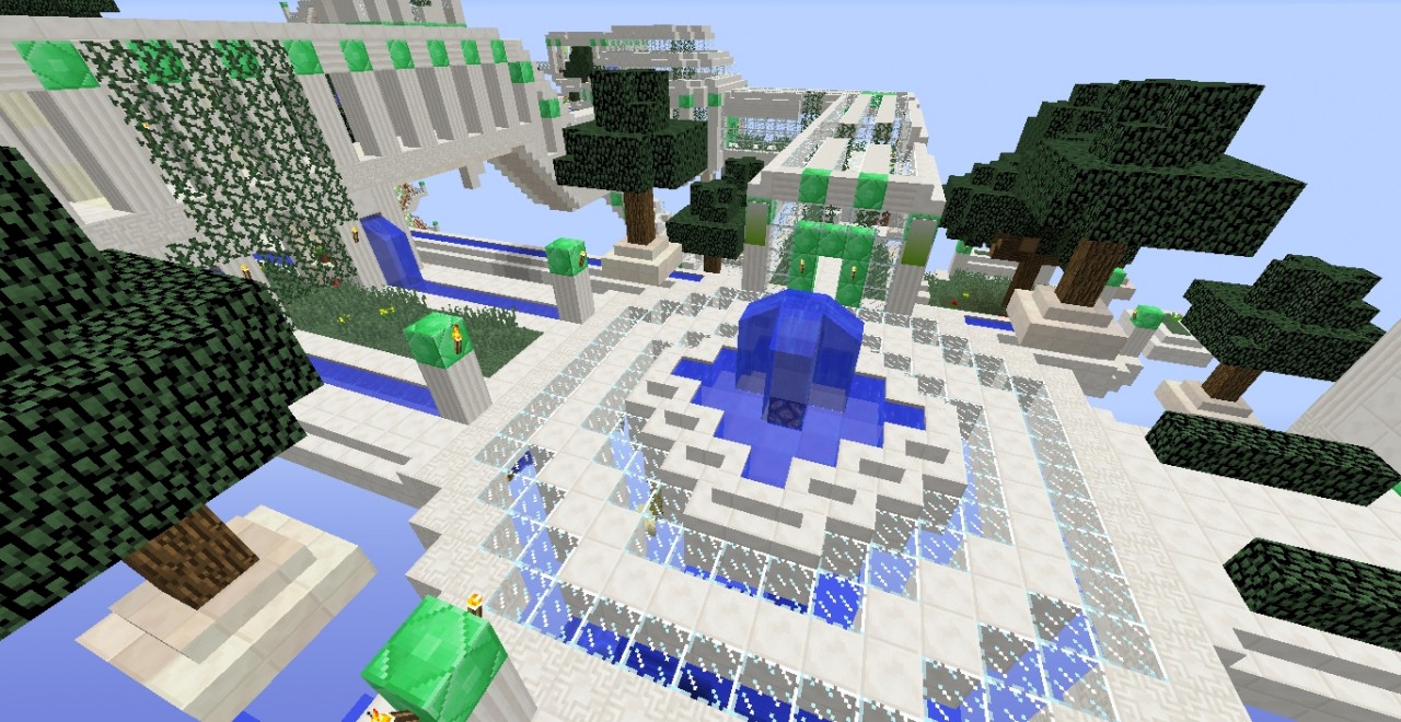 Sky Sanctuary Minecraft Map