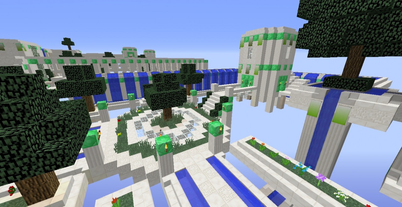 Sky Sanctuary Minecraft Map