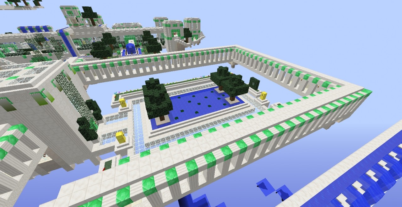 Sky Sanctuary Minecraft Map