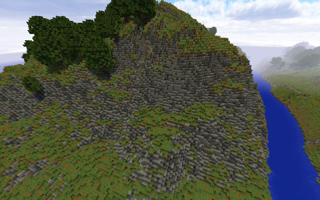 Realistic Rocky Hills Minecraft Map