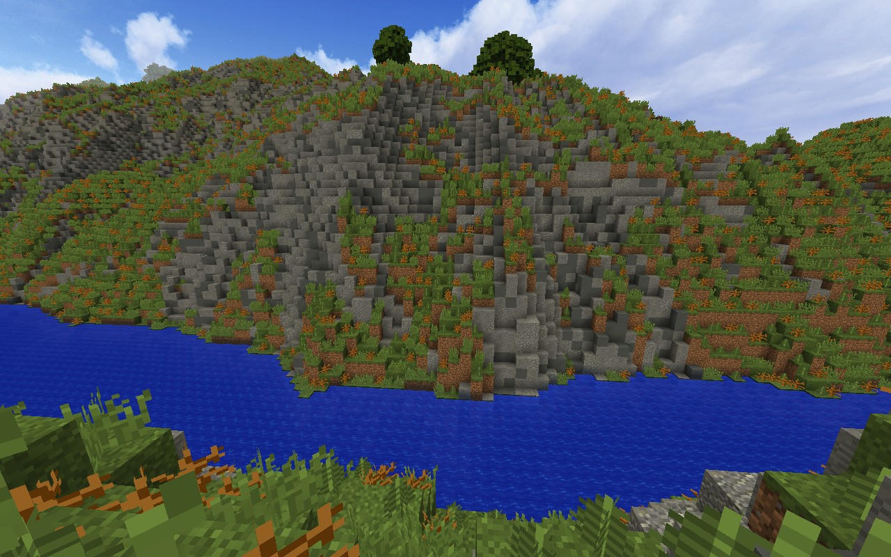 Realistic Rocky Hills Minecraft Map