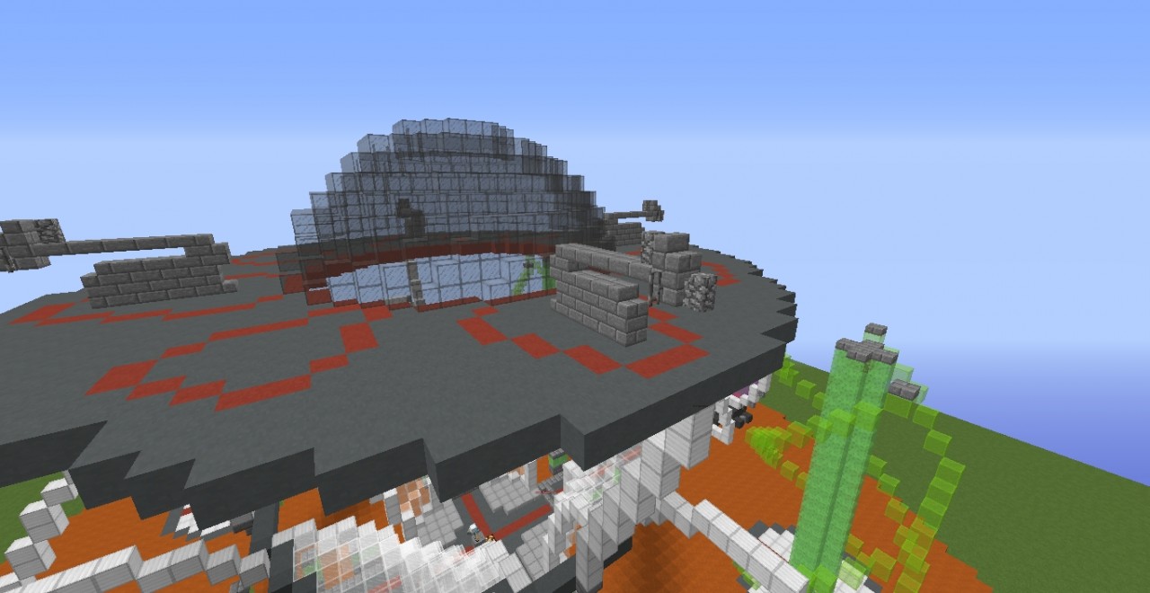 Space Themed Spawn Minecraft Map