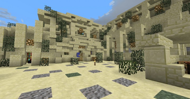 Desert Market Minecraft Map
