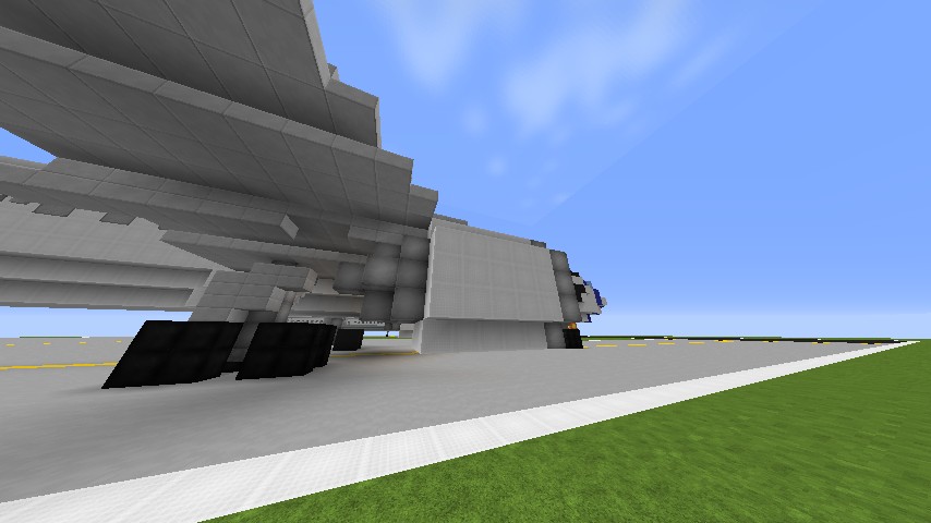 R2D2 ANA 787-8 Minecraft Map