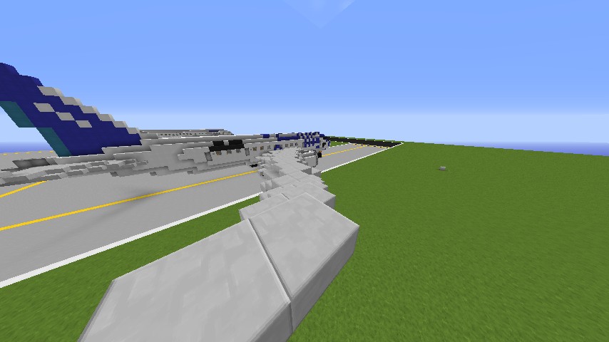 R2D2 ANA 787-8 Minecraft Map