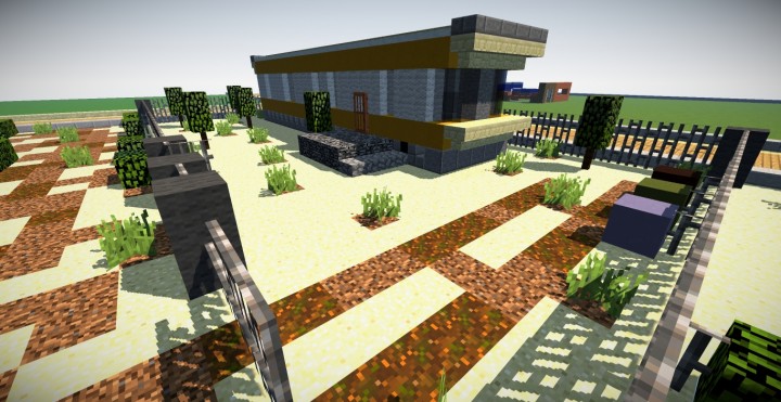 old american mobile house 3 Minecraft Map