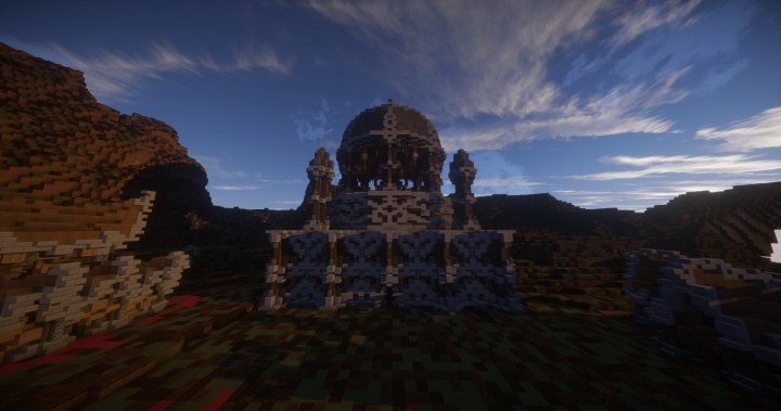 Medieval Fantasy Dome Minecraft Map