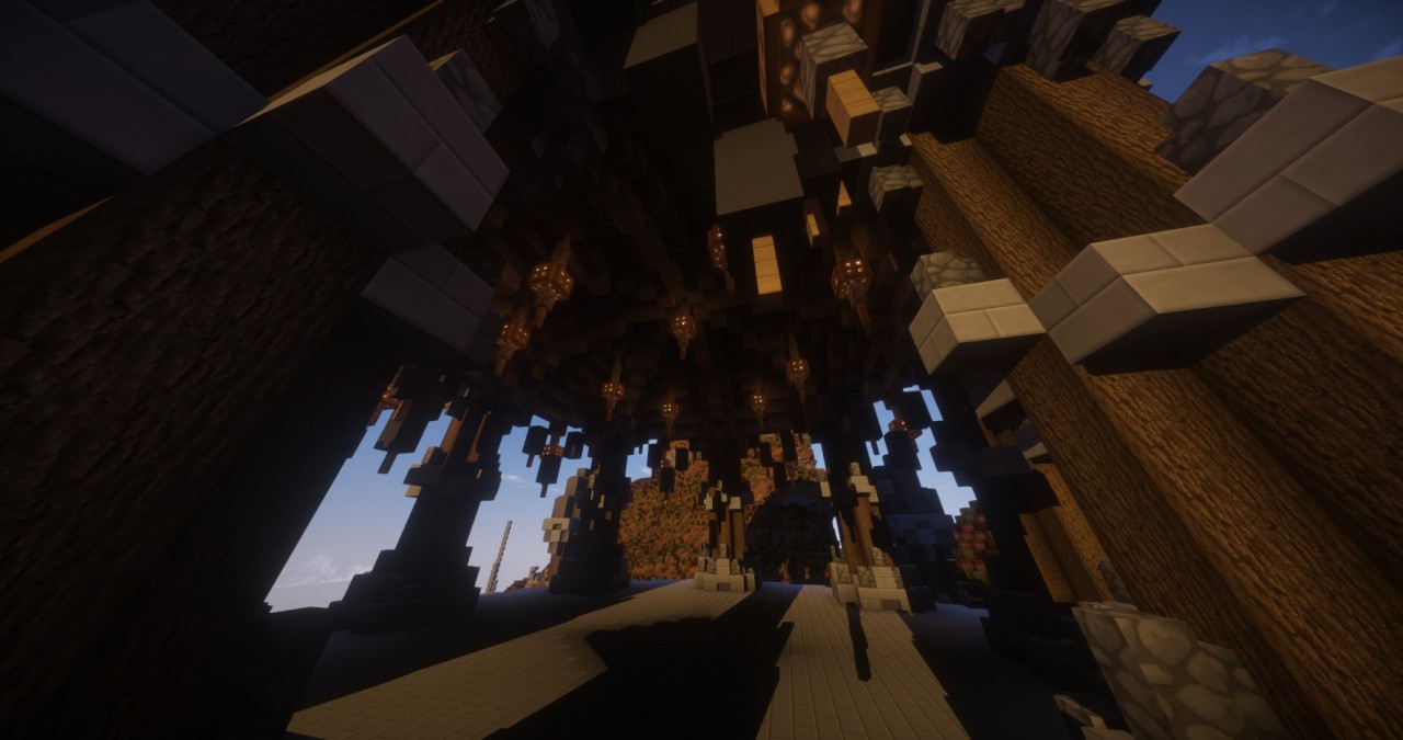 Medieval Fantasy Dome Minecraft Map