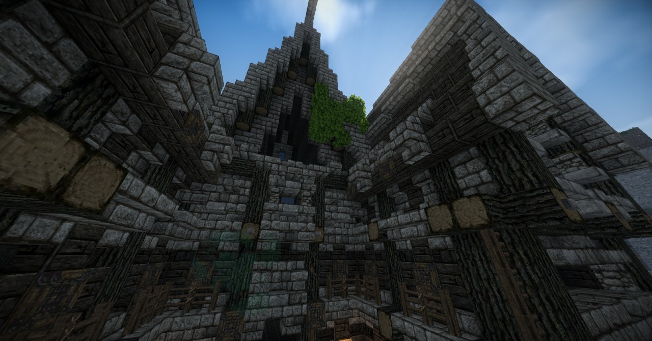 Medieval Town Hall Schematic Minecraft Map