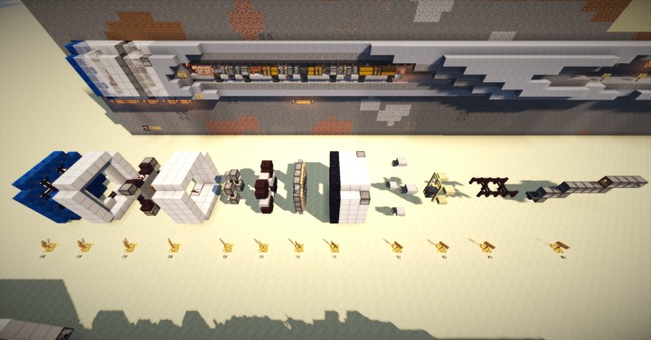 3x3 dia. EPB TBM & SS TBM Minecraft Map
