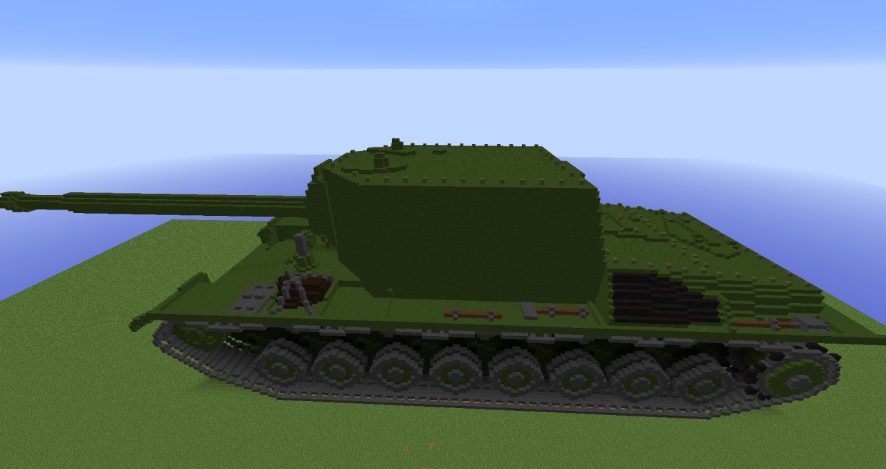 SU-100Y Russian tank Minecraft Project
