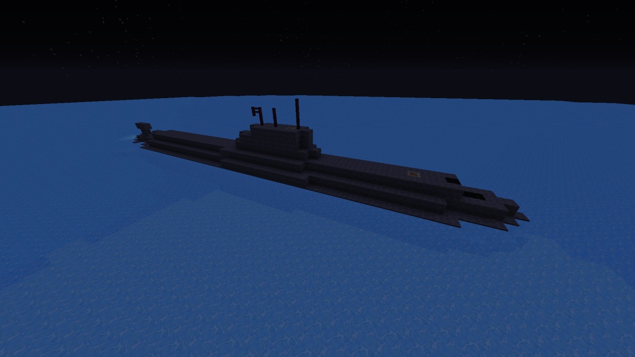 Small Attack Submarine Minecraft Map