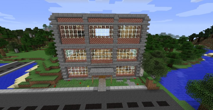 minecraft school Minecraft Map