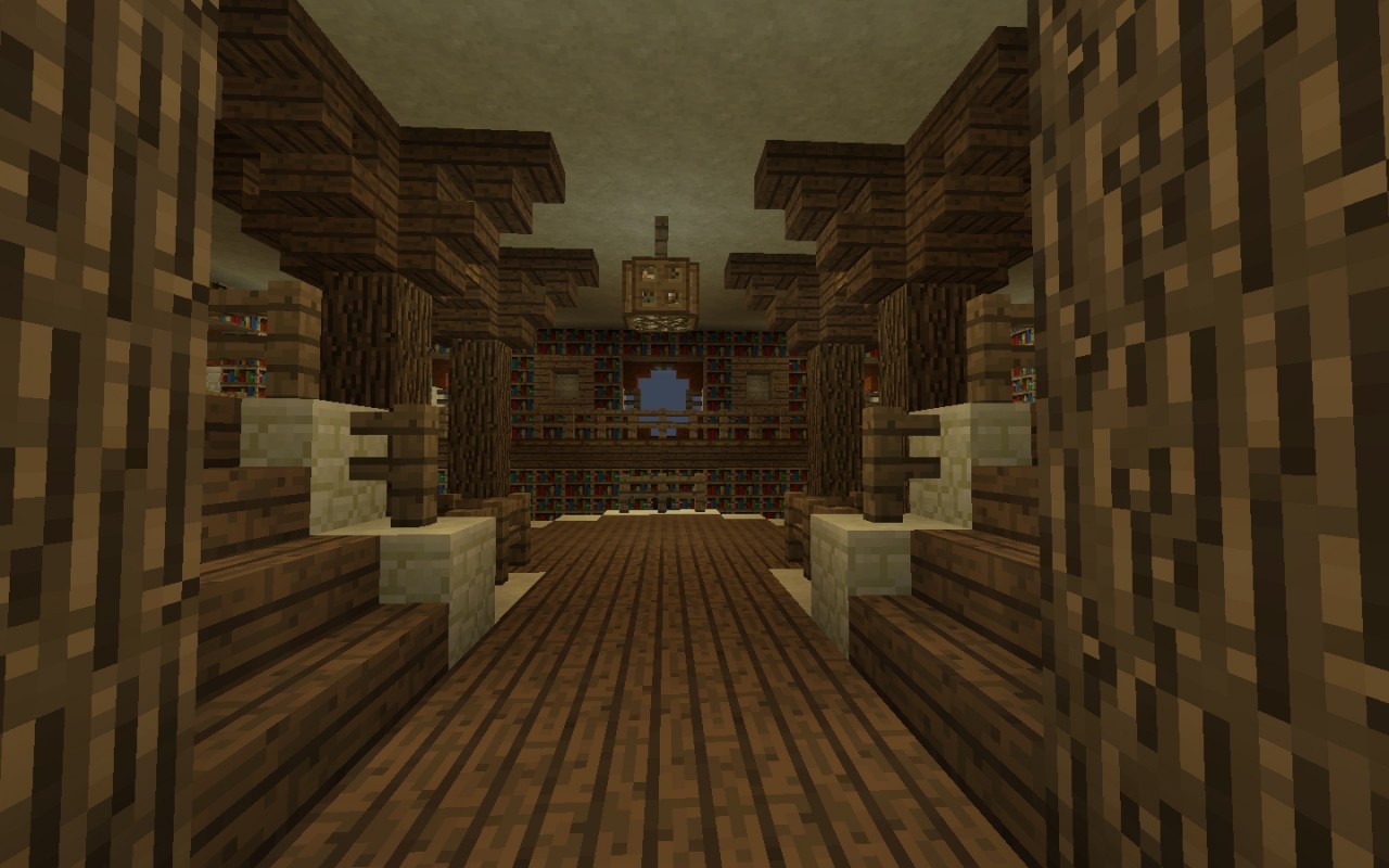 Desert Library Minecraft Map