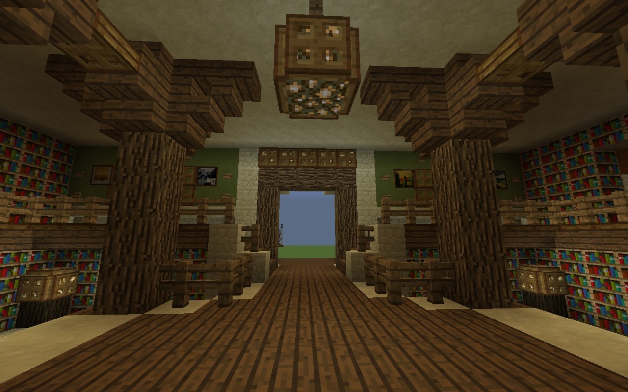Desert Library Minecraft Map