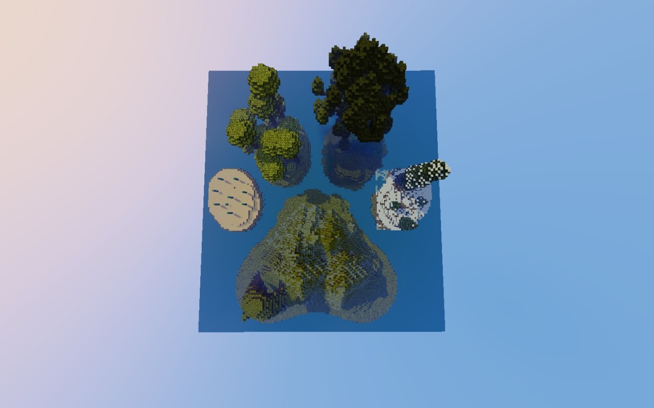 Paw Print Isle! Minecraft Map