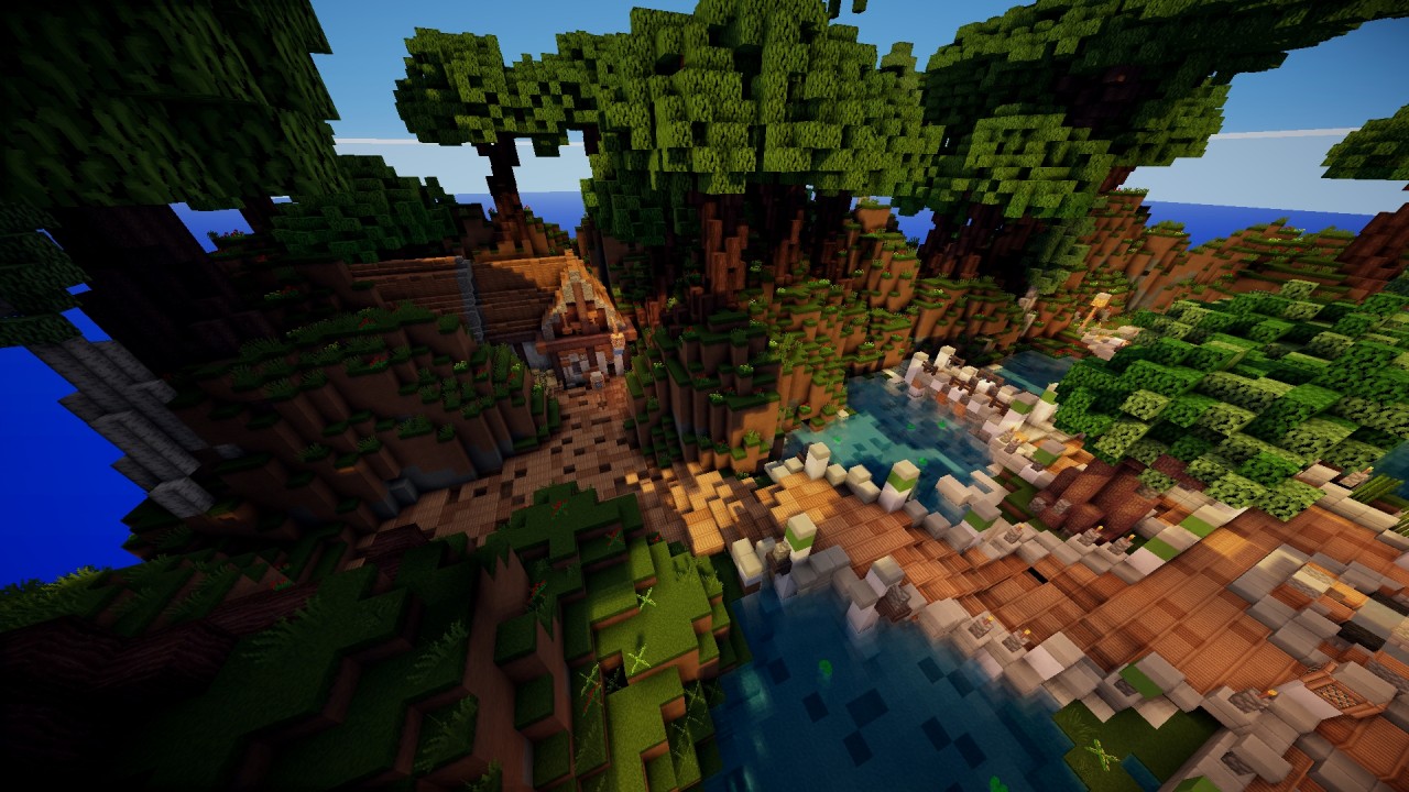 Hub 8 Path Minecraft Map