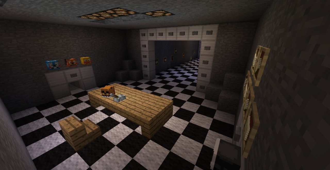 FNAF 2 MAP BY LEGOSNOW32 Minecraft Map