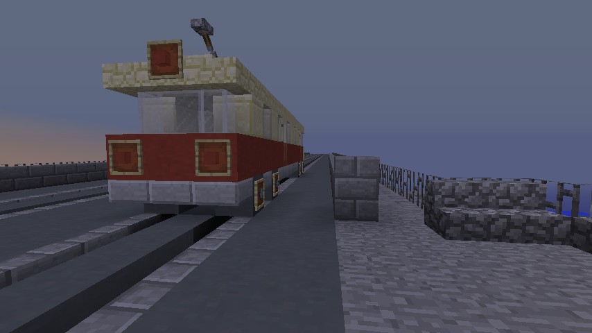 1950's City Streetcar Minecraft Map