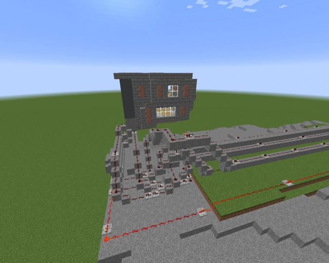 One-Way Elevator (Soon to be Two-Way) Minecraft Map