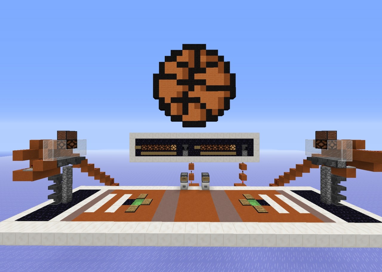 Basketball Hoop Minigame [With Scoreboards] Minecraft Map