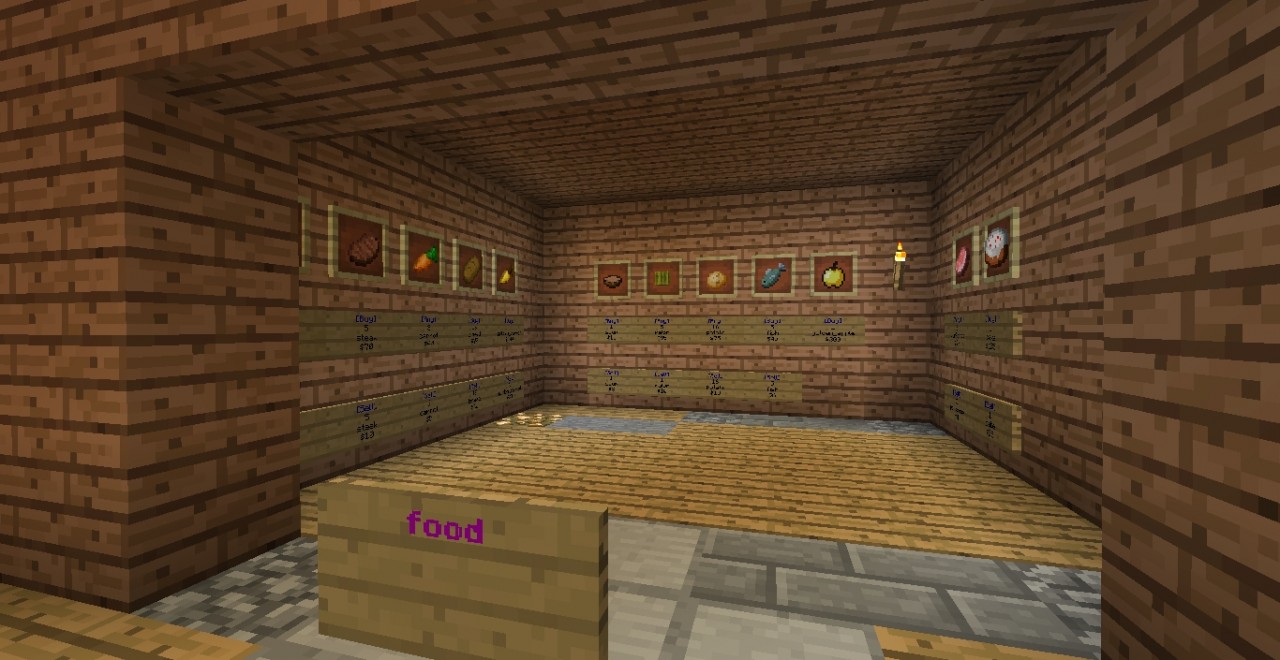 Server shop Minecraft Map