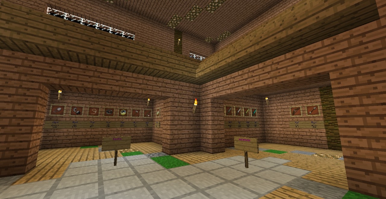 Server shop Minecraft Map