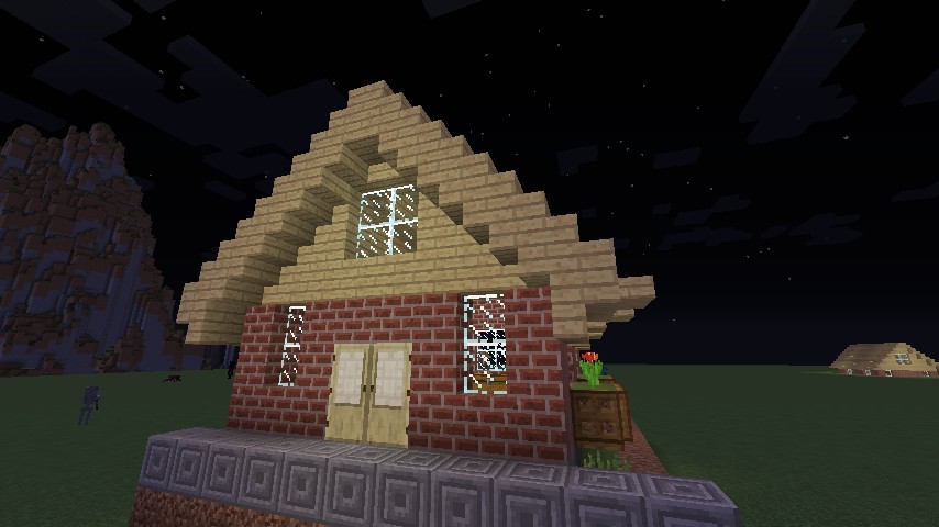 Simple Brick House Minecraft Map