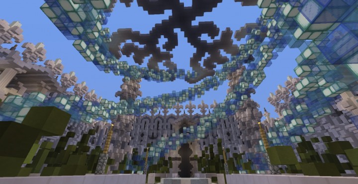 Creative Small Detailed Spawn For Your Server! Minecraft Map