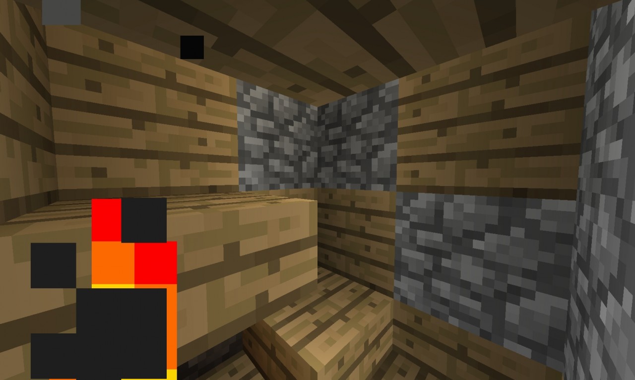 The Burning Village! Minecraft Map