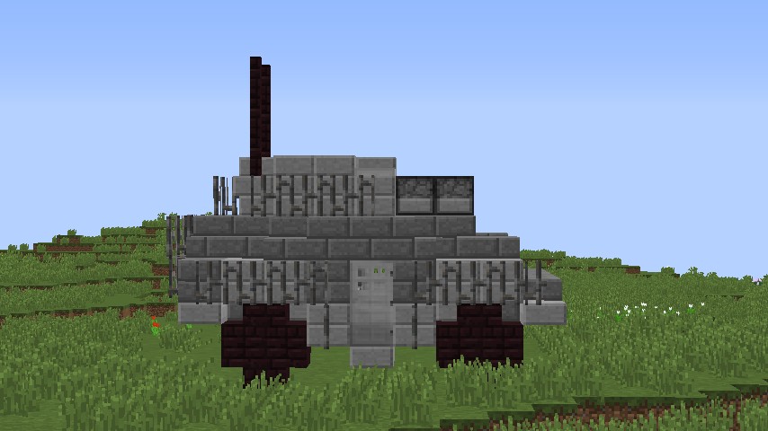 Alvis FV721 Fox Armoured Car Minecraft Map
