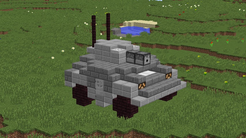 Alvis FV721 Fox Armoured Car Minecraft Map