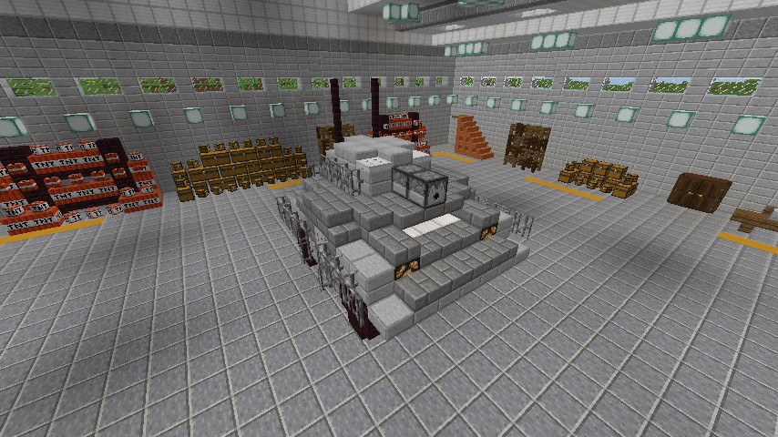 Alvis FV721 Fox Armoured Car Minecraft Map