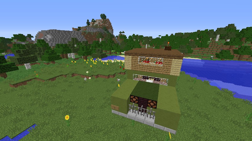 Sniper's Camper Van (TF2) Minecraft Map