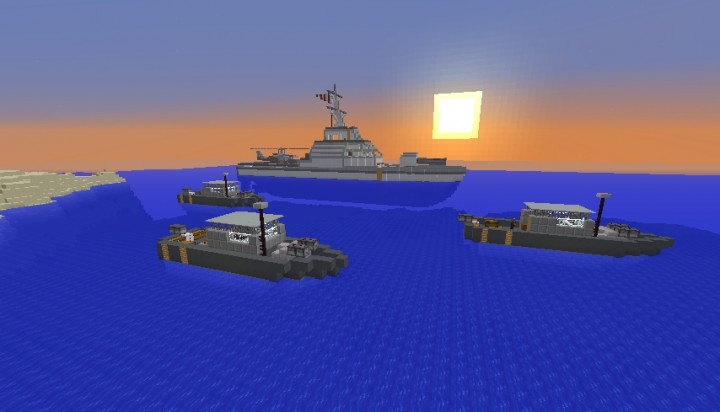 US Navy PBR (Naval Version) Minecraft Map