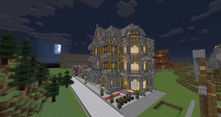 Old Town Building Minecraft Map