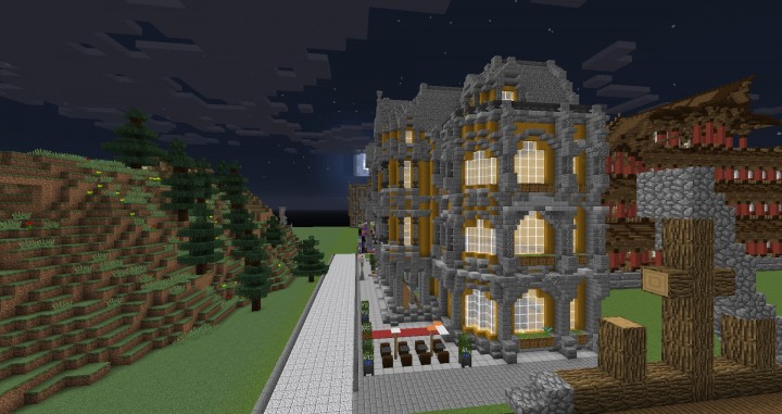Old Town Building Minecraft Map