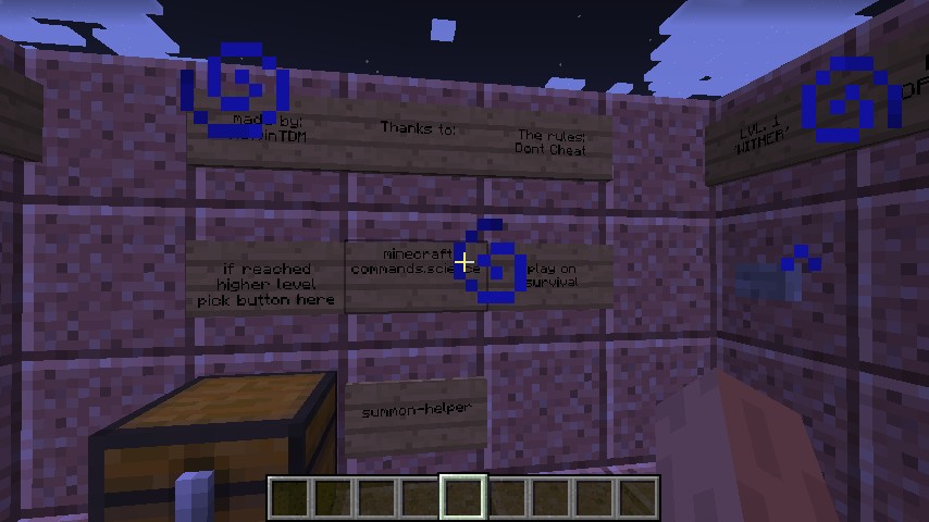 Boss Fight Map by MelvinTDM Minecraft Map